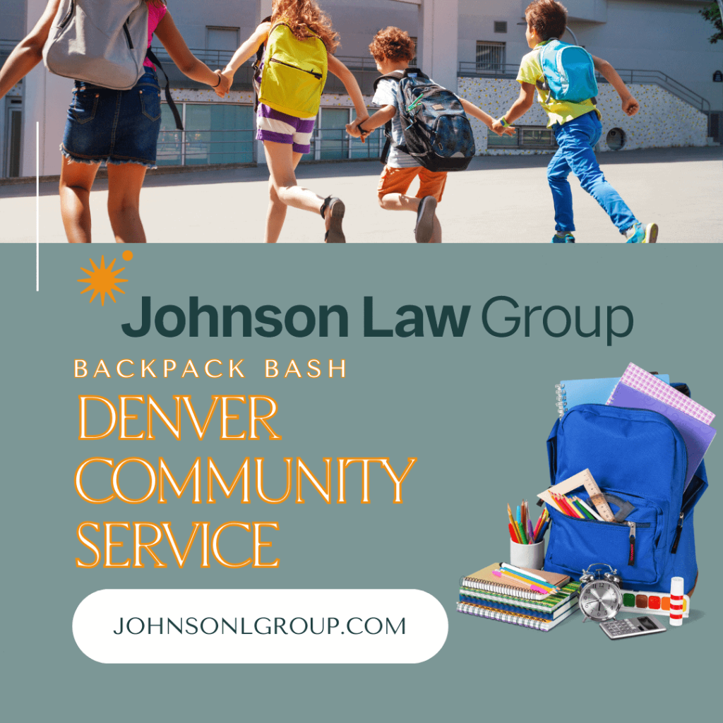 Backpack Bash 2023 | Johnson Law Group | Family Law Attorneys